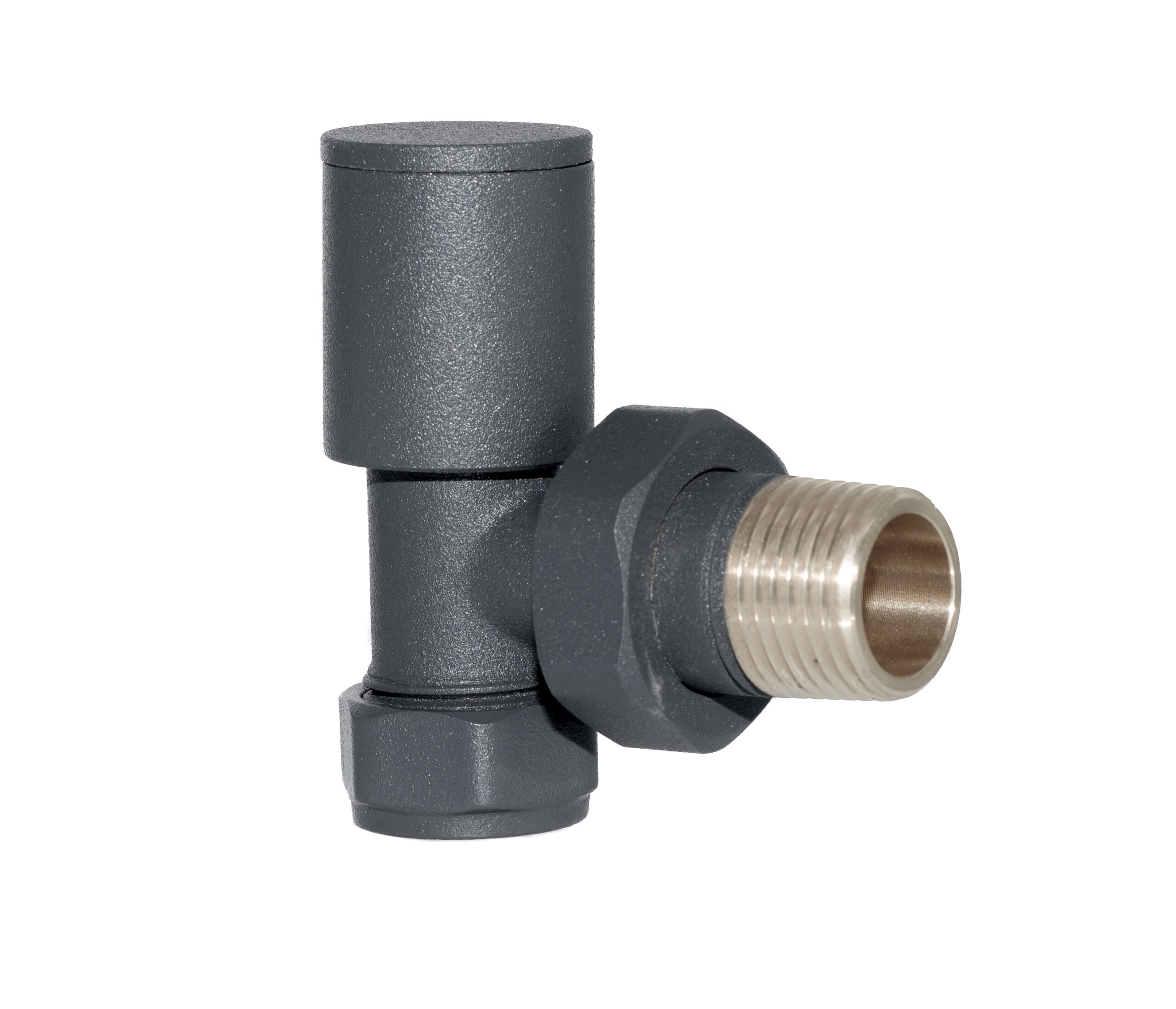 Anthracite Straight Radiator Valves – TFC Group LLP – Tower